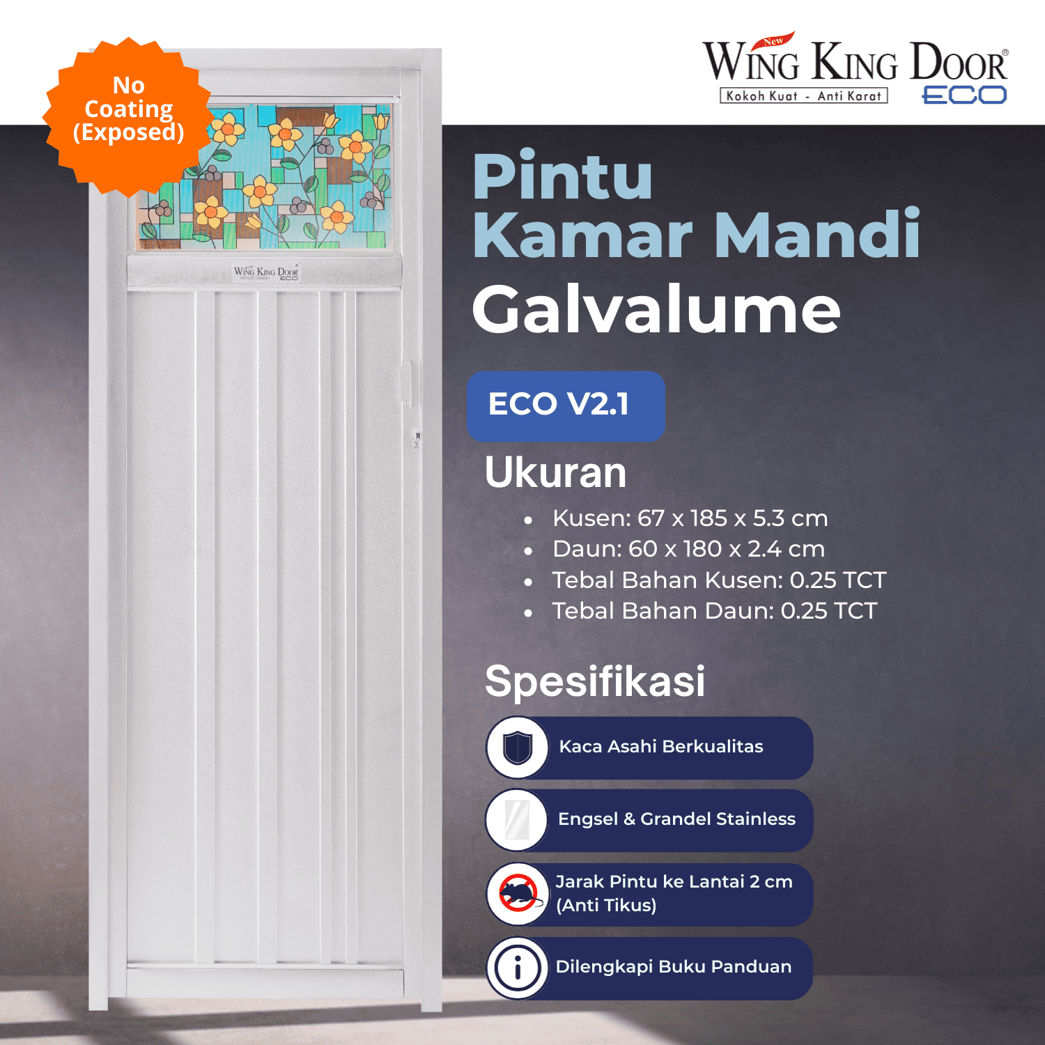 WING KING DOOR ECO - wadjamarket.com